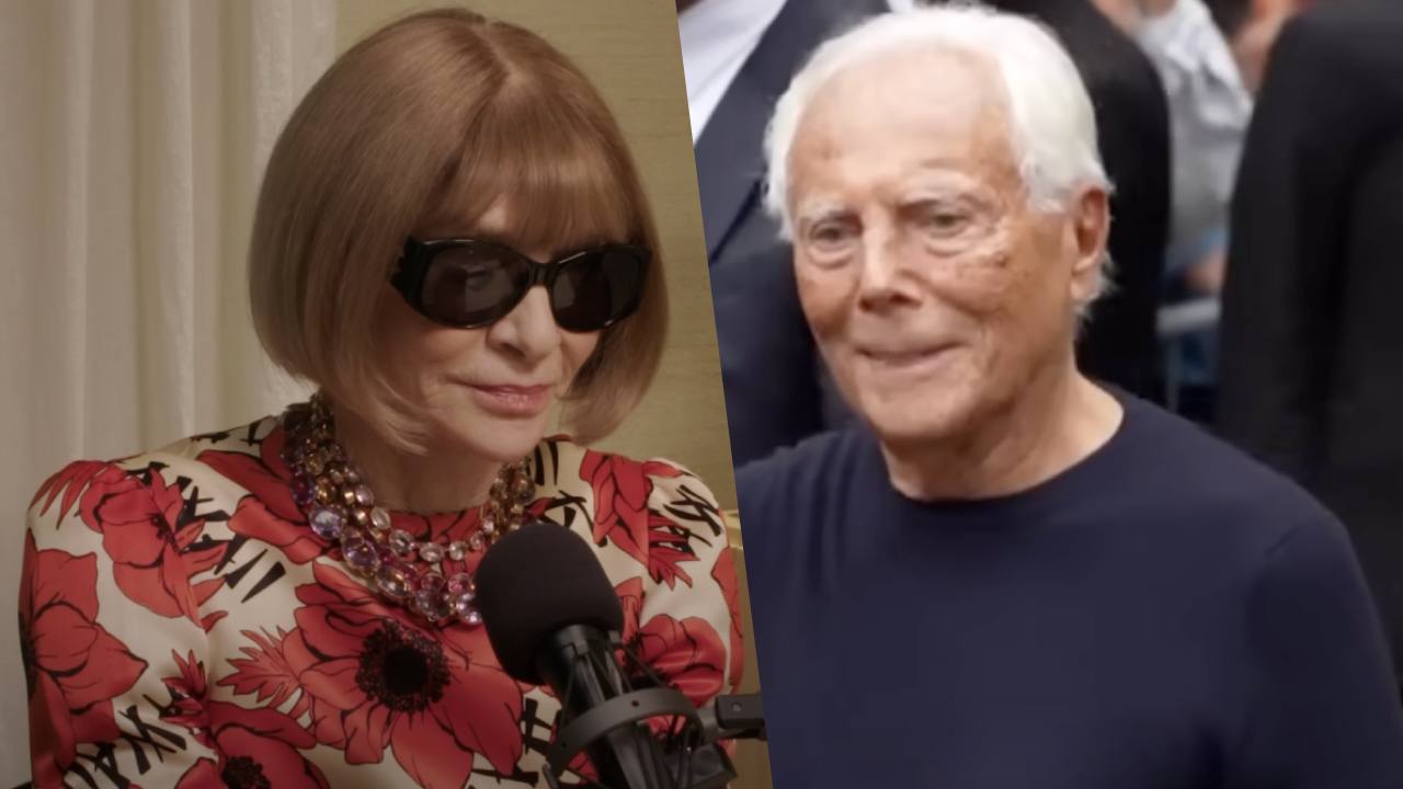 Anna Wintour, la mémoire inédite d'Armani: "DUR, timide et sévère. Je ...