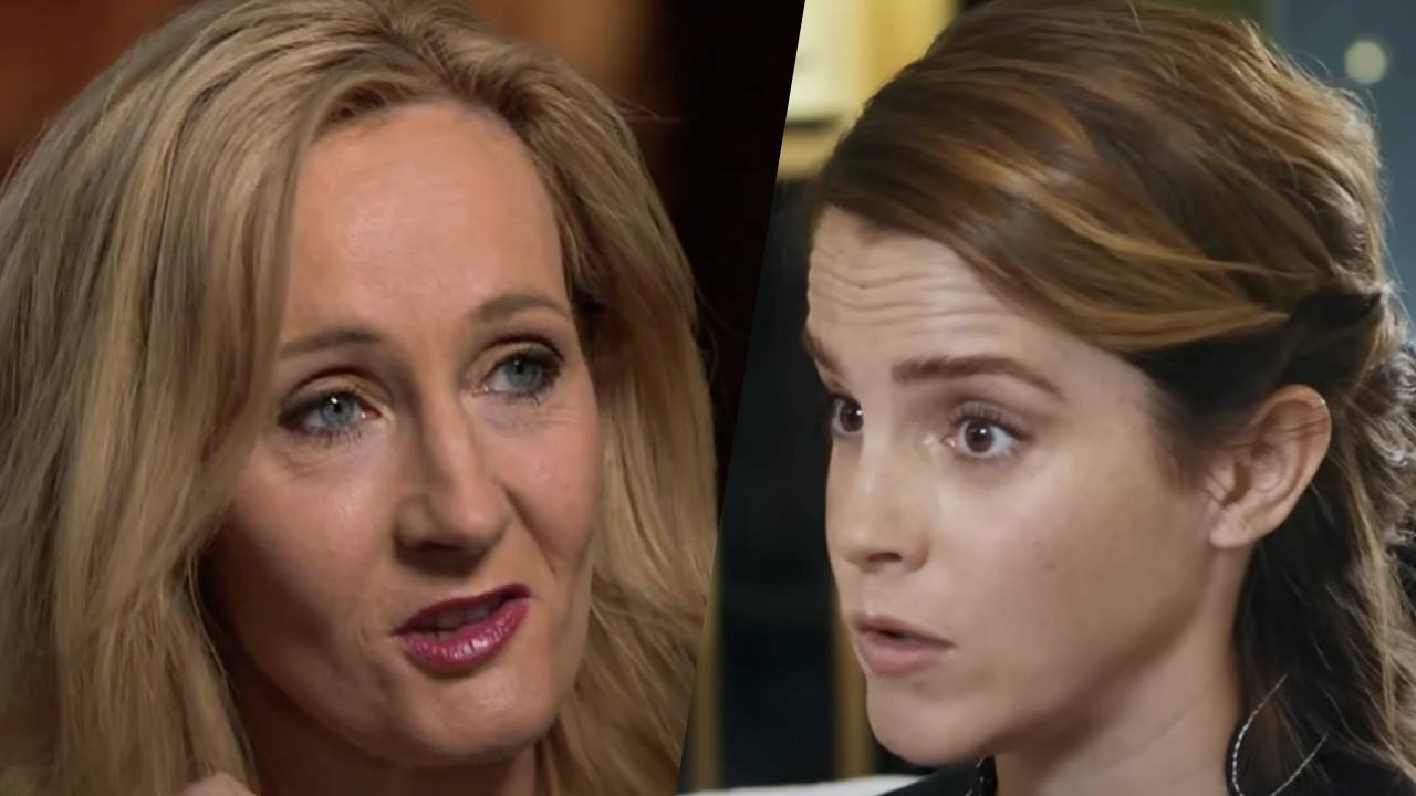 JK Rowling a fait irruption dans Emma Watson et les donne des ignorants ...